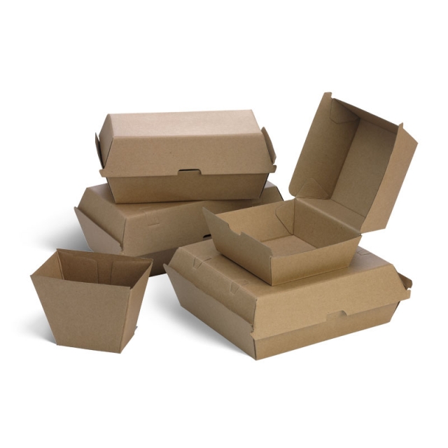 IMAGE – Brown Kraft Clam Boxes | Packaging and More